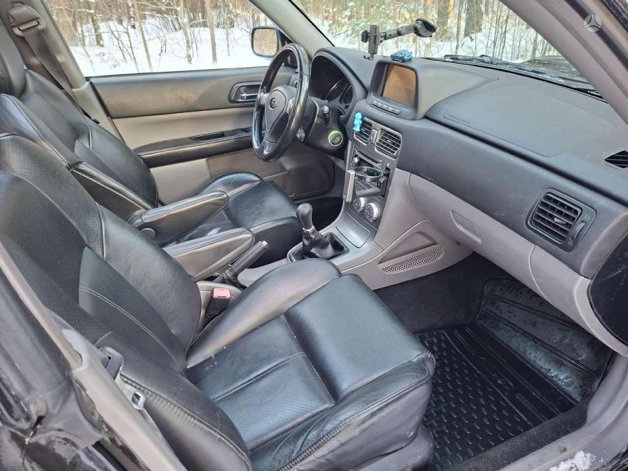 Melns Subaru Forester 2004 Šilutė, ar dzinēja tilpumu 2.50 L un nobraukumu 290 tūkst. km par 3750 €, foto 25 vietnē AUTOMOTO.COM.LV