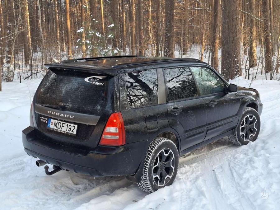 Melns Subaru Forester 2004 Šilutė, ar dzinēja tilpumu 2.50 L un nobraukumu 290 tūkst. km par 3750 €, foto 32 vietnē AUTOMOTO.COM.LV