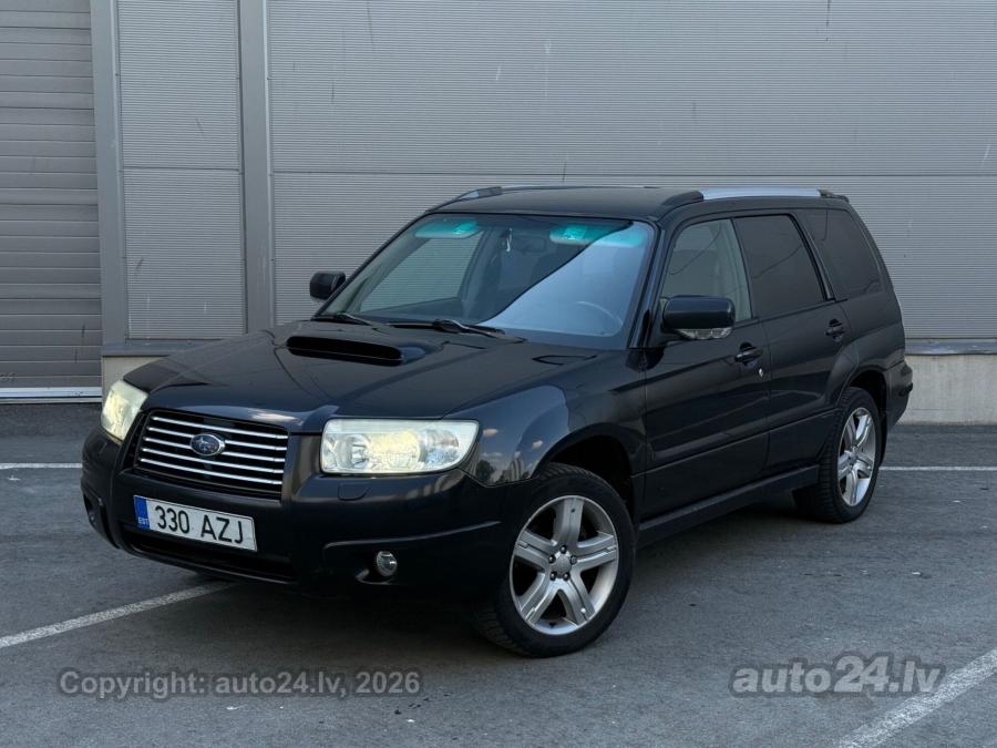 Black Subaru Forester 2006 in Tartu, with an engine capacity of 2.50 L and mileage of 260 thousand km for 3500 €, photo 1 on AUTOMOTO.COM.LV