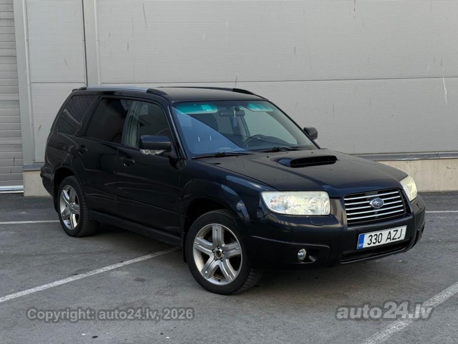 Black Subaru Forester 2006 in Tartu, with an engine capacity of 2.50 L and mileage of 260 thousand km for 3500 €, photo 4 on AUTOMOTO.COM.LV