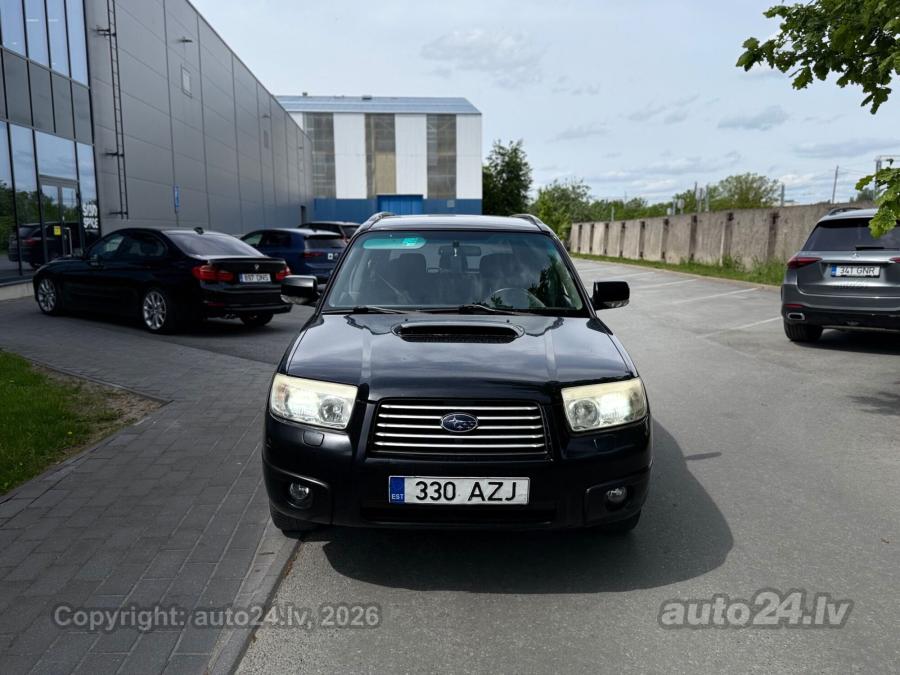 Black Subaru Forester 2006 in Tartu, with an engine capacity of 2.50 L and mileage of 260 thousand km for 2200 €, photo 3 on AUTOMOTO.COM.LV