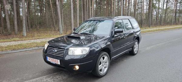 Melns Subaru Forester 2007 Varėna, ar dzinēja tilpumu 2.50 L un nobraukumu 283 tūkst. km par 4500 €, foto 1 vietnē AUTOMOTO.COM.LV