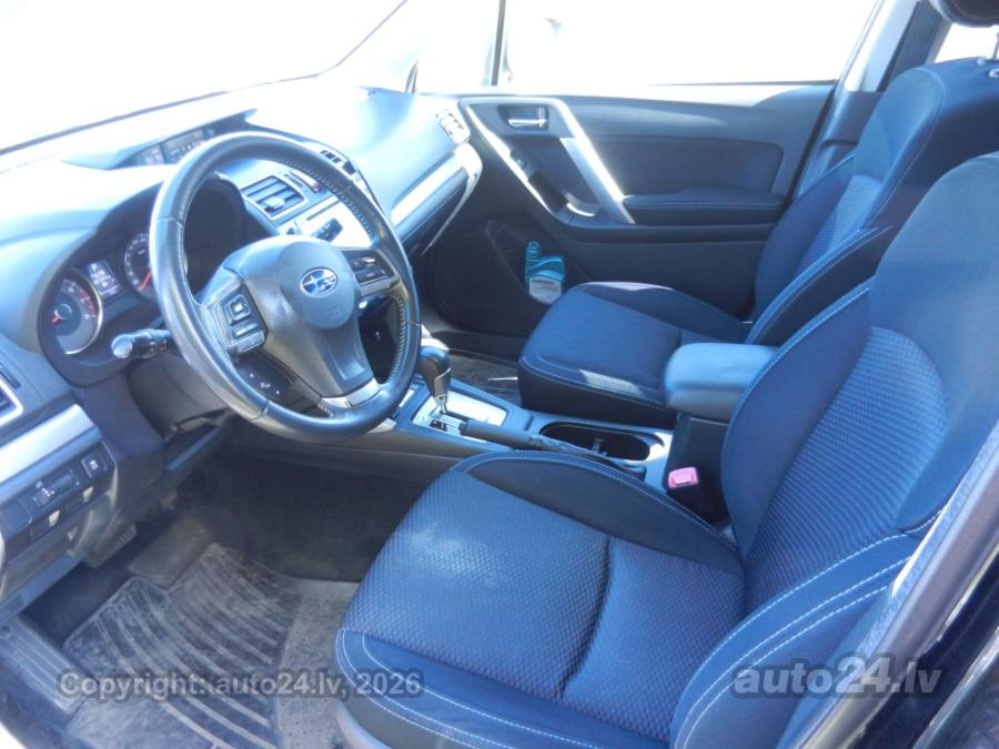 Black Subaru Forester 2015 in Tallinn, with an engine capacity of 2.00 L and mileage of 232 thousand km for 9500 €, photo 9 on AUTOMOTO.COM.LV