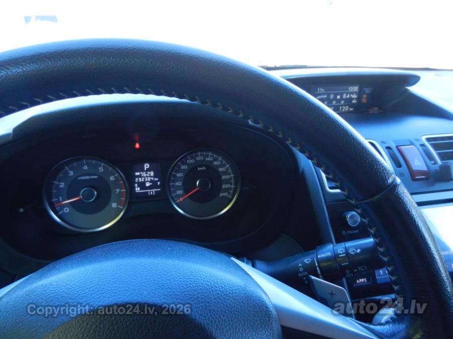 Black Subaru Forester 2015 in Tallinn, with an engine capacity of 2.00 L and mileage of 232 thousand km for 9500 €, photo 20 on AUTOMOTO.COM.LV
