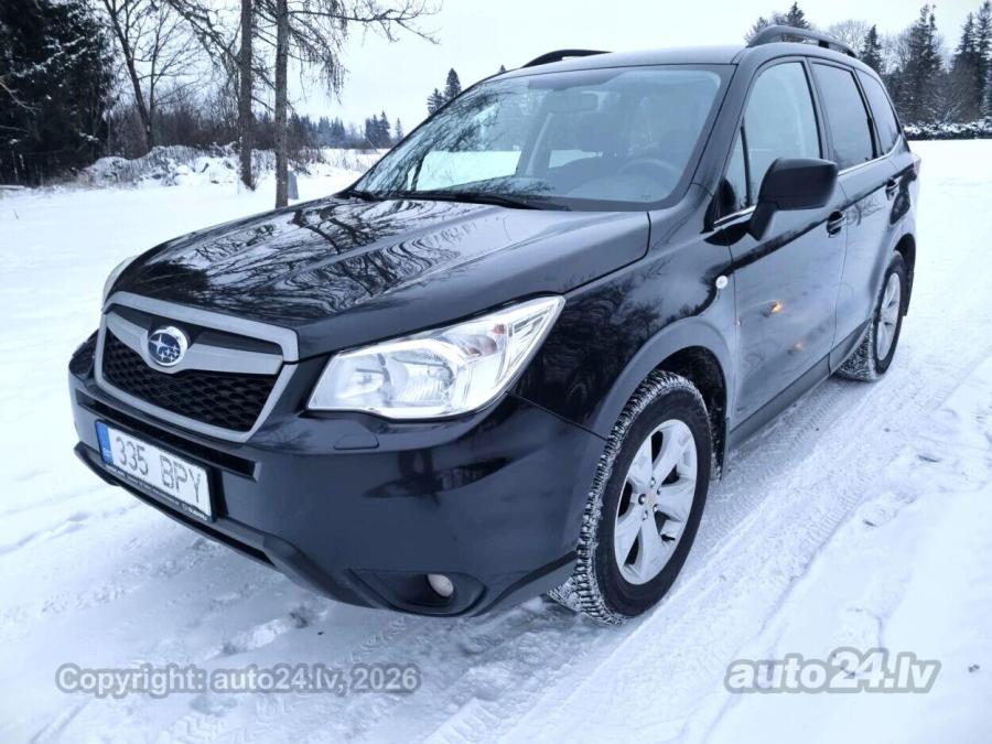 Melns Subaru Forester 2016 Pērnava, ar dzinēja tilpumu 2.00 L un nobraukumu 297 tūkst. km par 7900 €, foto 1 vietnē AUTOMOTO.COM.LV