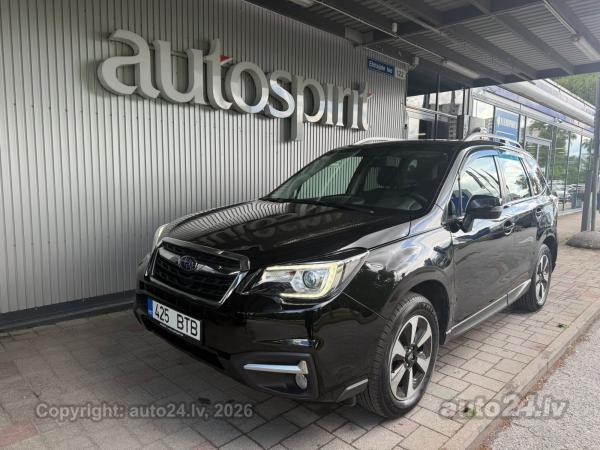 Melns Subaru Forester 2017 Tallina, ar dzinēja tilpumu 2.00 L un nobraukumu 148 tūkst. km par 14990 €, foto 1 vietnē AUTOMOTO.COM.LV
