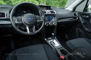 Black Subaru Forester 2017 in Tallinn, with an engine capacity of 2.00 L and mileage of 142 thousand km for 14990 €, photo 8 on AUTOMOTO.COM.LV