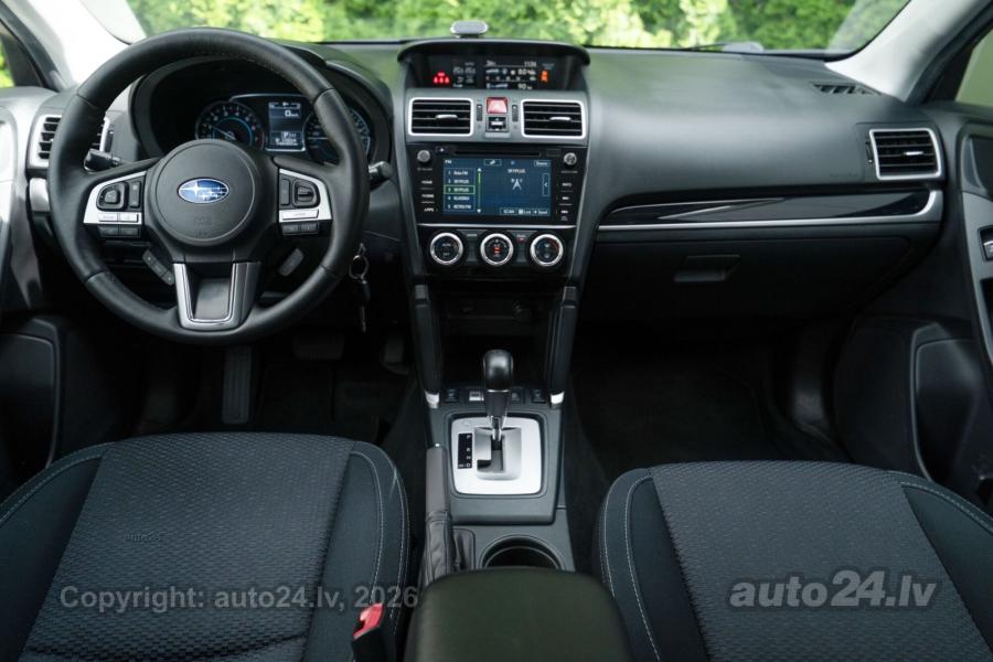 Black Subaru Forester 2017 in Tallinn, with an engine capacity of 2.00 L and mileage of 142 thousand km for 14990 €, photo 9 on AUTOMOTO.COM.LV