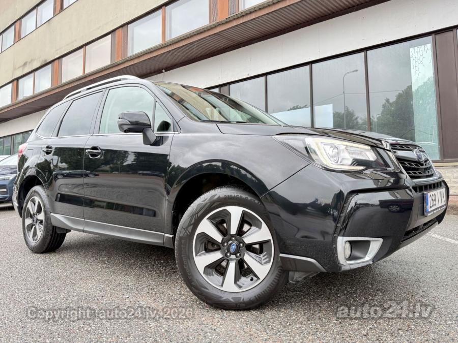 Black Subaru Forester 2019 in Tallinn, with an engine capacity of 2.00 L and mileage of 70 thousand km for 18990 €, photo 1 on AUTOMOTO.COM.LV