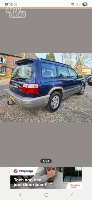 Zils Subaru Forester 2000 Utena, ar dzinēja tilpumu 2.00 L un nobraukumu 230 tūkst. km par 2950 €, foto 4 vietnē AUTOMOTO.COM.LV
