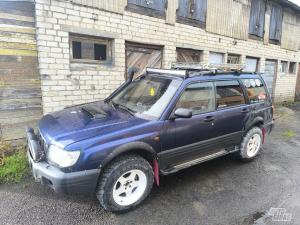 Blue Subaru Forester 2000 in Kaisiadorys, with an engine capacity of 2.50 L and mileage of 248 thousand km for 2300 €, photo 3 on AUTOMOTO.COM.LV