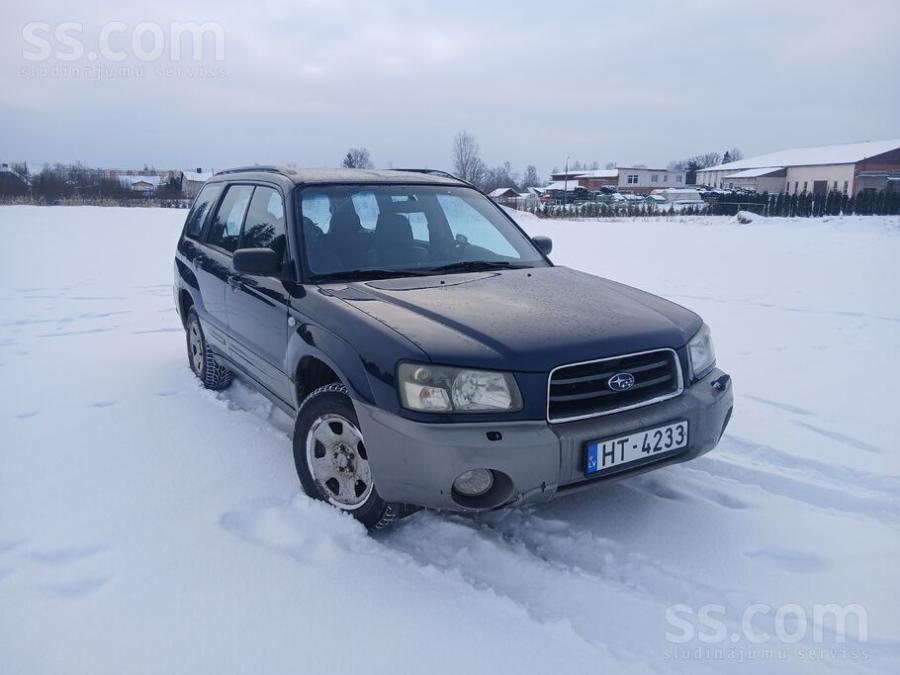 Zils Subaru Forester 2004 Gulbene, ar dzinēja tilpumu 2.00 L un nobraukumu 230 tūkst. km par 2555 €, foto 11 vietnē AUTOMOTO.COM.LV