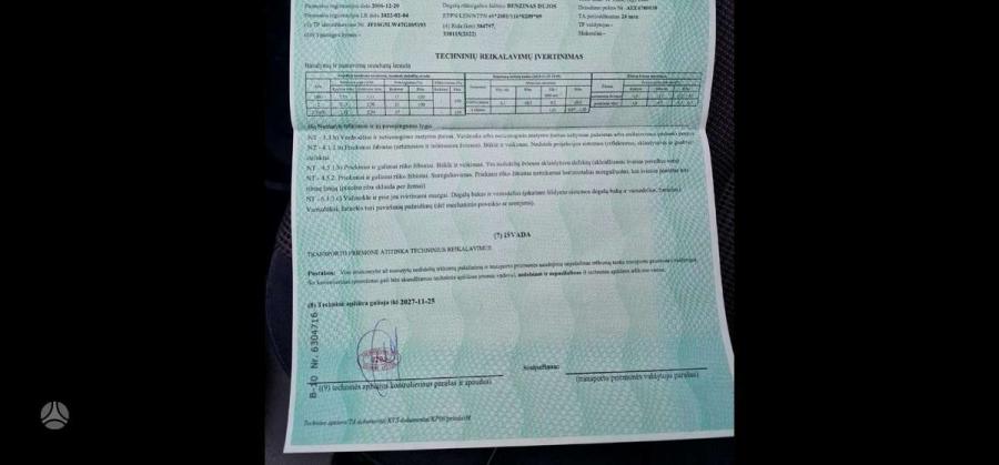 Blue Subaru Forester 2006 in Vilnius, with an engine capacity of 2.00 L and mileage of 385 thousand km for 2500 €, photo 22 on AUTOMOTO.COM.LV