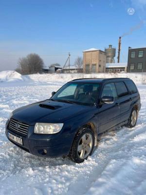 Blue Subaru Forester 2006 in Vilnius, with an engine capacity of 2.50 L and mileage of 264 thousand km for 3200 €, photo  on AUTOMOTO.COM.LV