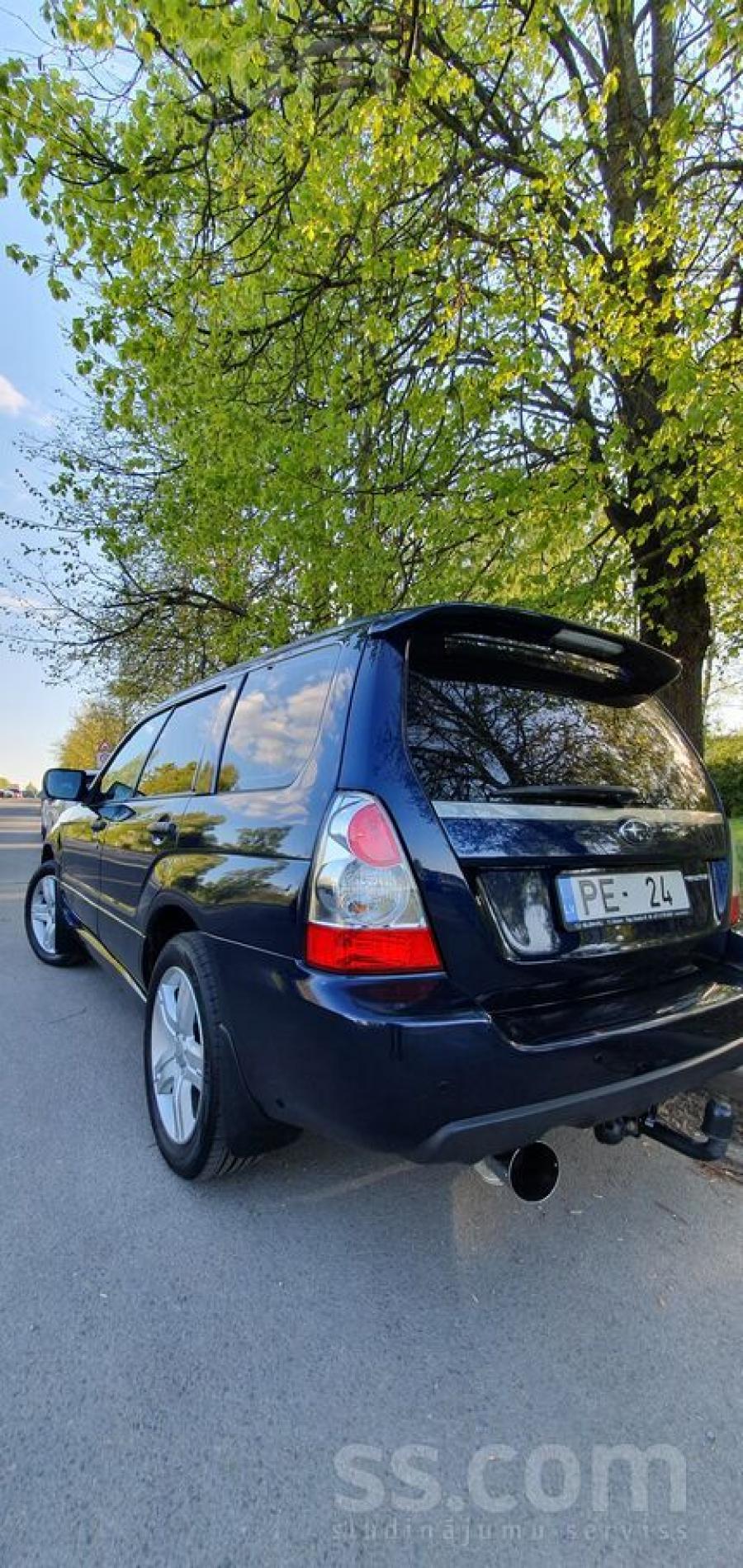 Blue Subaru Forester 2006 in Riga, with an engine capacity of 2.50 L and mileage of 310 thousand km for 4500 €, photo 3 on AUTOMOTO.COM.LV