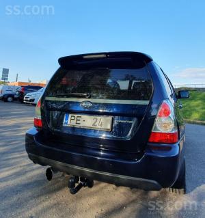 Blue Subaru Forester 2006 in Riga, with an engine capacity of 2.50 L and mileage of 310 thousand km for 4500 €, photo 6 on AUTOMOTO.COM.LV