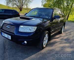 Blue Subaru Forester 2006 in Riga, with an engine capacity of 2.50 L and mileage of 310 thousand km for 4500 €, photo 7 on AUTOMOTO.COM.LV