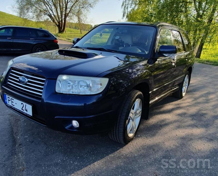Blue Subaru Forester 2006 in Riga, with an engine capacity of 2.50 L and mileage of 310 thousand km for 4500 €, photo 7 on AUTOMOTO.COM.LV