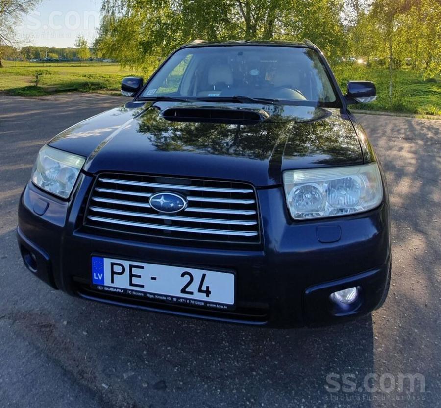Blue Subaru Forester 2006 in Riga, with an engine capacity of 2.50 L and mileage of 310 thousand km for 4500 €, photo 8 on AUTOMOTO.COM.LV
