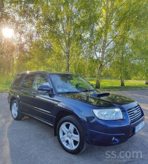 Blue Subaru Forester 2006 in Riga, with an engine capacity of 2.50 L and mileage of 310 thousand km for 4500 €, photo 9 on AUTOMOTO.COM.LV