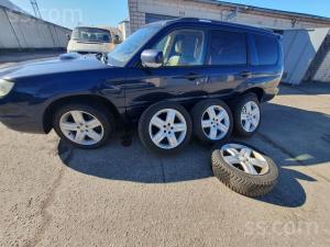 Blue Subaru Forester 2006 in Riga, with an engine capacity of 2.50 L and mileage of 310 thousand km for 4500 €, photo 10 on AUTOMOTO.COM.LV
