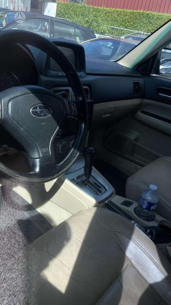 Subaru Forester 2007 Telšiai vietnē Zils Subaru Forester 2007 Telšiai, ar dzinēja tilpumu 2.50 L un nobraukumu 230 tūkst. km par 5300 €, foto 6 vietnē AUTOMOTO.COM.LV