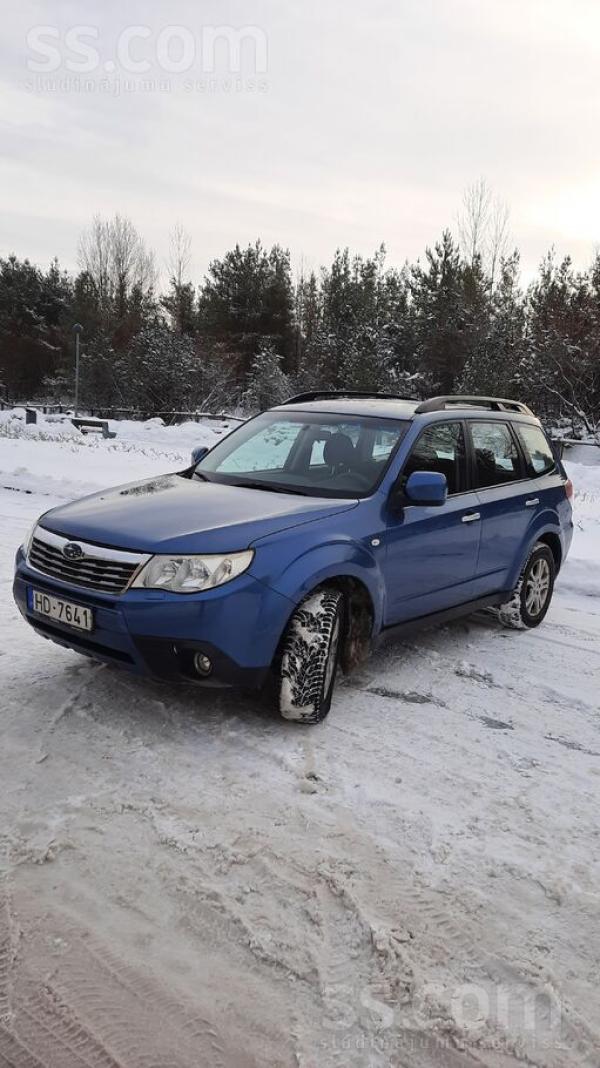 Zils Subaru Forester 2008 Ventspils, ar dzinēja tilpumu 2.00 L un nobraukumu 232 tūkst. km par 3500 €, foto 1 vietnē AUTOMOTO.COM.LV