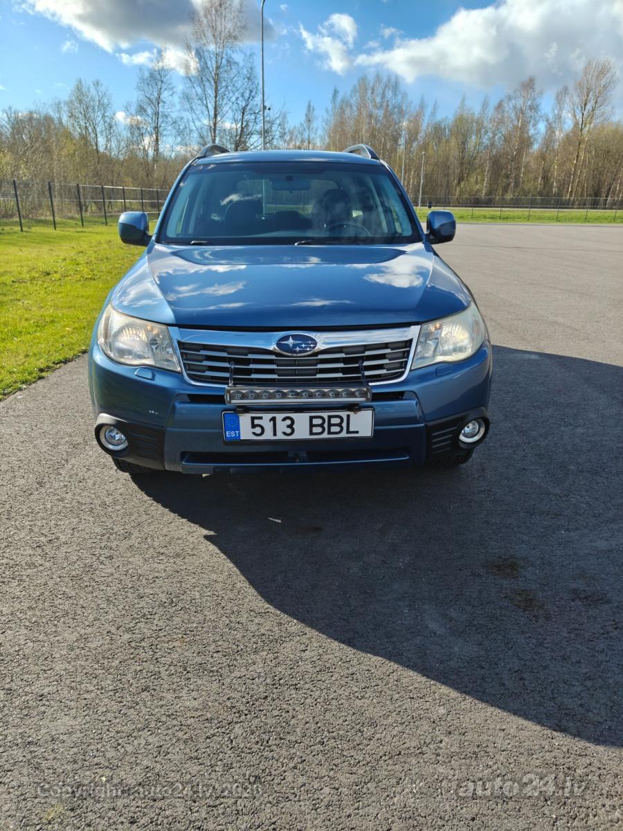 Blue Subaru Forester 2008 in Parnu, with an engine capacity of 2.00 L and mileage of 177 thousand km for 4000 €, photo 1 on AUTOMOTO.COM.LV