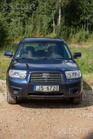 Blue Subaru Forester 2008 in Riga, with an engine capacity of 2.00 L and mileage of 516 thousand km for 600 €, photo  on AUTOMOTO.COM.LV