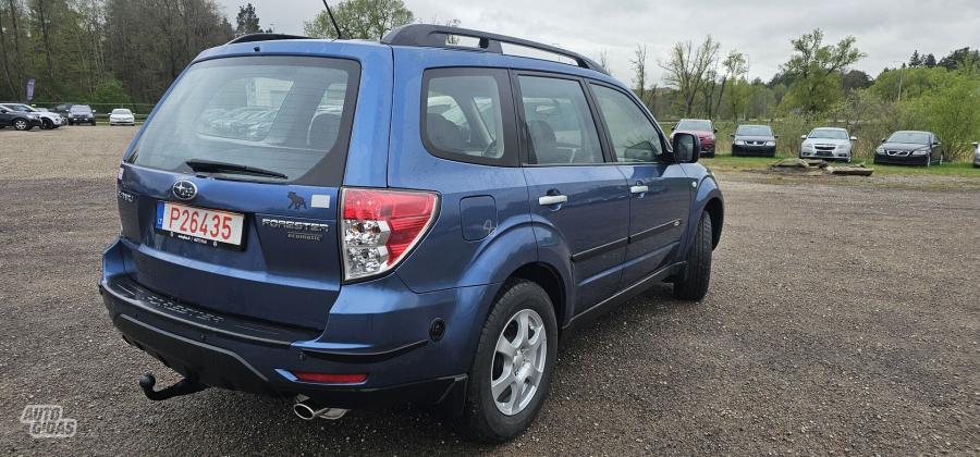 Blue Subaru Forester 2009 in Utena, with an engine capacity of 2.00 L and mileage of 188 thousand km for 6400 €, photo 4 on AUTOMOTO.COM.LV