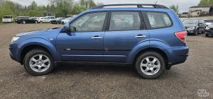 Blue Subaru Forester 2009 in Utena, with an engine capacity of 2.00 L and mileage of 188 thousand km for 6400 €, photo 7 on AUTOMOTO.COM.LV