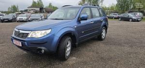 Blue Subaru Forester 2009 in Utena, with an engine capacity of 2.00 L and mileage of 188 thousand km for 6400 €, photo 8 on AUTOMOTO.COM.LV