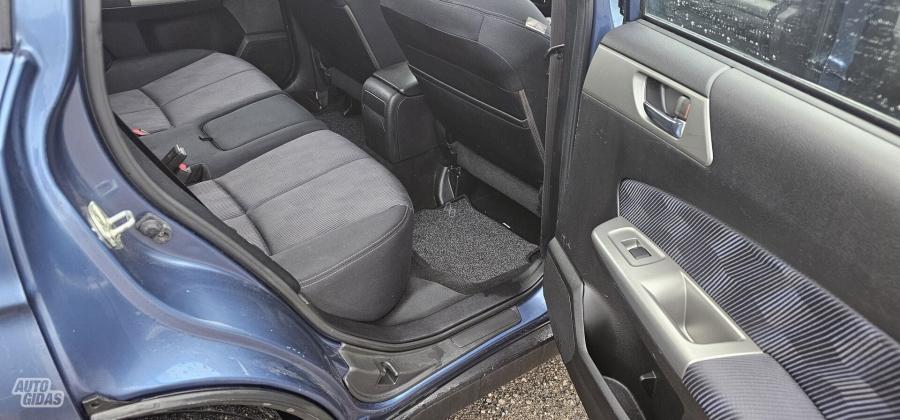 Blue Subaru Forester 2009 in Utena, with an engine capacity of 2.00 L and mileage of 188 thousand km for 6400 €, photo 19 on AUTOMOTO.COM.LV