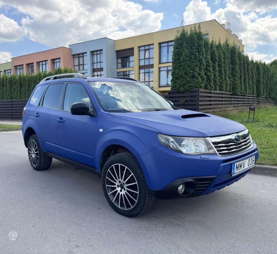 Zils Subaru Forester 2009 Viļņa, ar dzinēja tilpumu 2.46 L un nobraukumu 323 tūkst. km par 4950 €, foto 3 vietnē AUTOMOTO.COM.LV