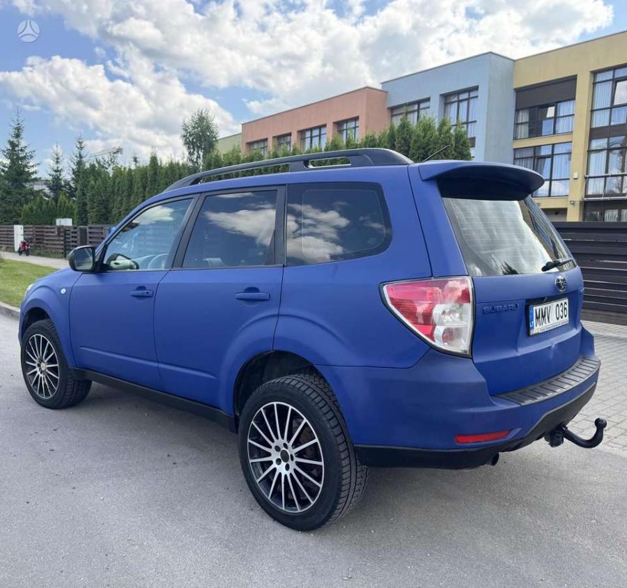 Zils Subaru Forester 2009 Viļņa, ar dzinēja tilpumu 2.46 L un nobraukumu 323 tūkst. km par 4950 €, foto 7 vietnē AUTOMOTO.COM.LV