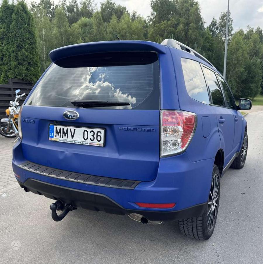 Zils Subaru Forester 2009 Viļņa, ar dzinēja tilpumu 2.46 L un nobraukumu 323 tūkst. km par 4950 €, foto 10 vietnē AUTOMOTO.COM.LV