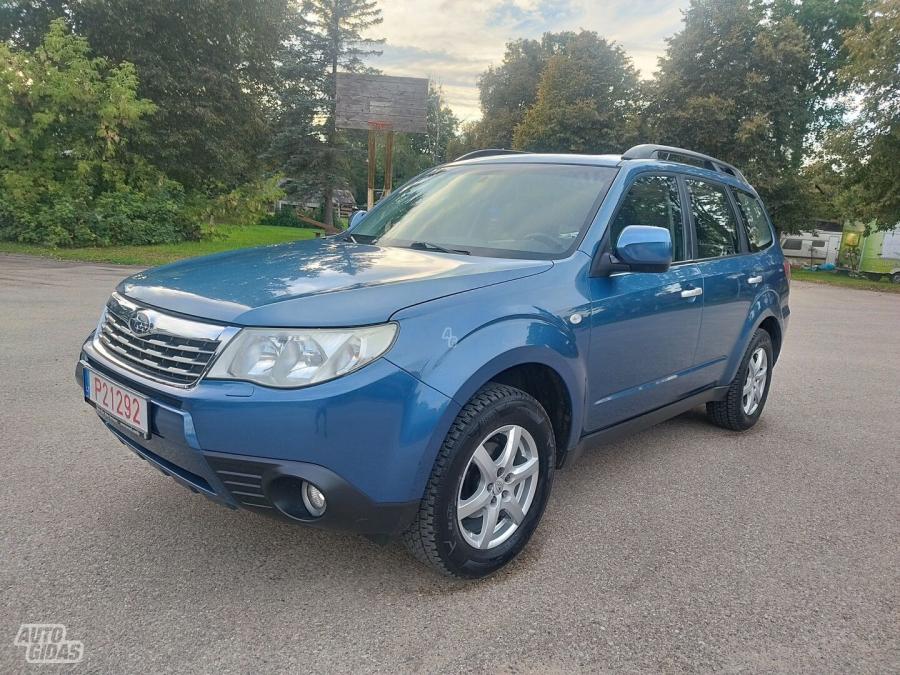 Zils Subaru Forester 2009 Druskininkai, ar dzinēja tilpumu 2.00 L un nobraukumu 232 tūkst. km par 5550 €, foto 1 vietnē AUTOMOTO.COM.LV