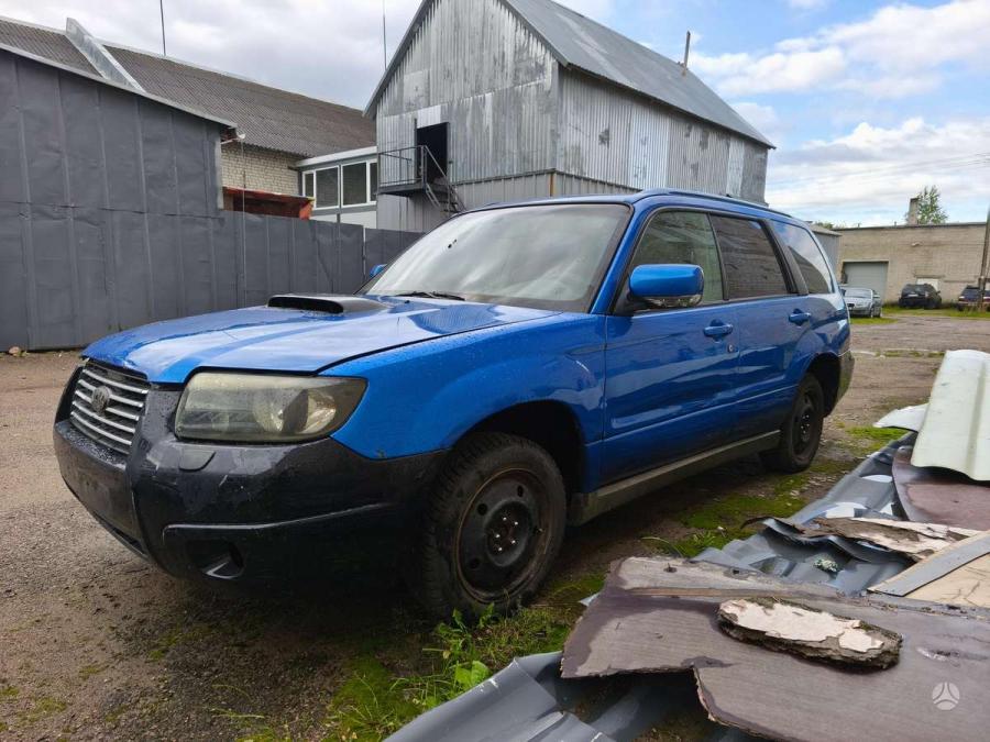 Blue Subaru Forester 2009 in Kaisiadorys, with an engine capacity of 2.50 L and mileage of 253 thousand km for 1499 €, photo 3 on AUTOMOTO.COM.LV