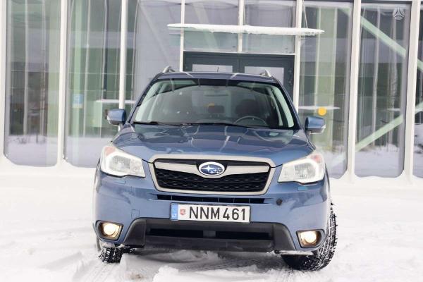 Blue Subaru Forester 2013 in Vilnius, with an engine capacity of 2.00 L and mileage of 171 thousand km for 8499 €, photo 7 on AUTOMOTO.COM.LV
