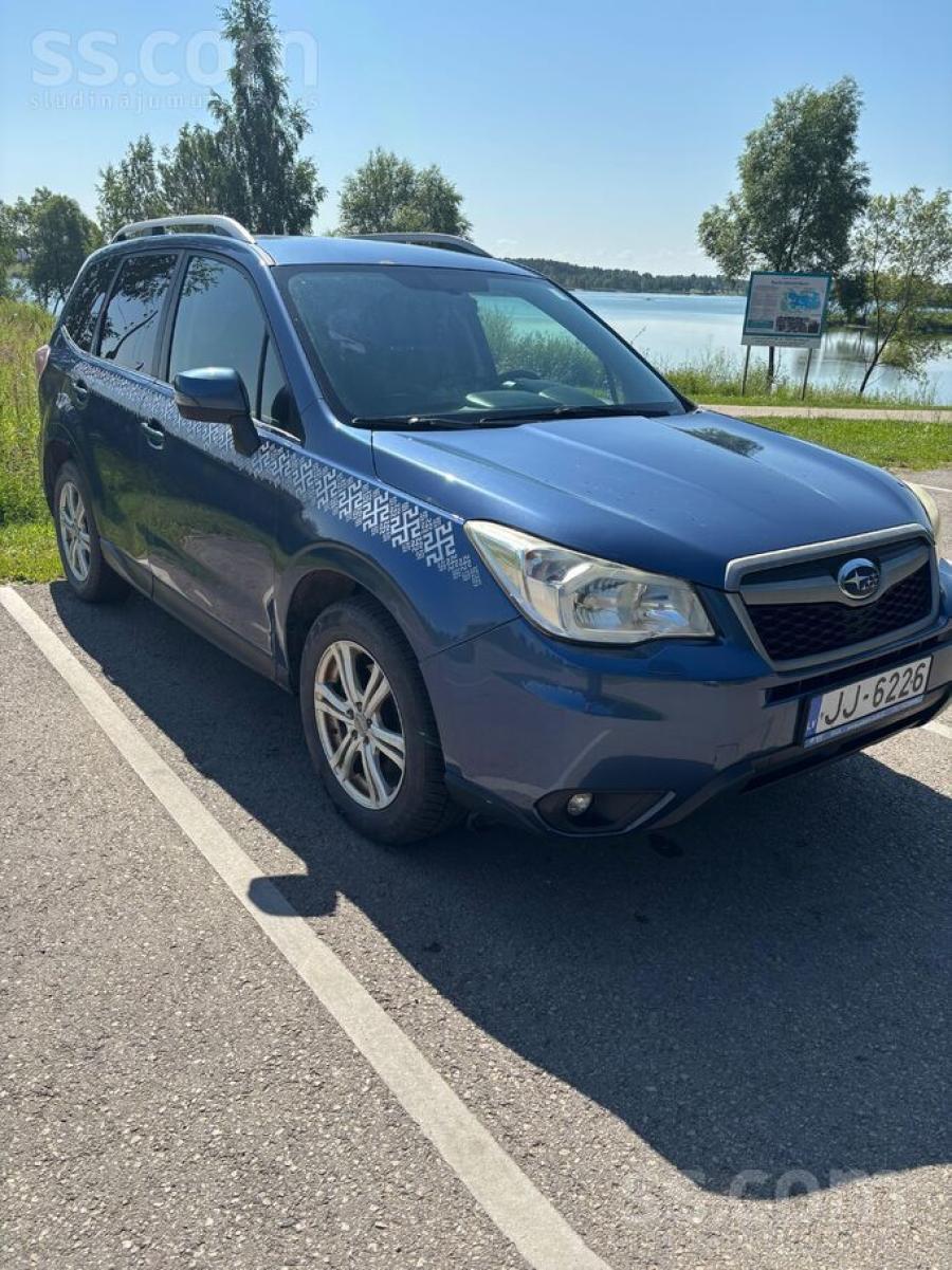Blue Subaru Forester 2013 in Jekabpils, with an engine capacity of 2.00 L and mileage of 300 thousand km for 6300 €, photo 3 on AUTOMOTO.COM.LV