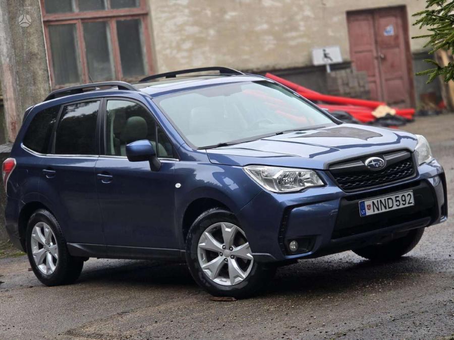 Blue Subaru Forester 2014 in Radviliskis, with an engine capacity of 2.50 L and mileage of 280 thousand km for 7850 €, photo 2 on AUTOMOTO.COM.LV