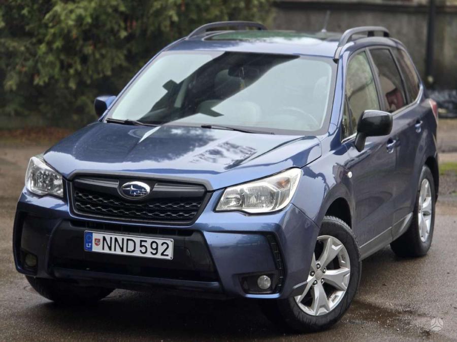 Blue Subaru Forester 2014 in Radviliskis, with an engine capacity of 2.50 L and mileage of 280 thousand km for 7850 €, photo 5 on AUTOMOTO.COM.LV