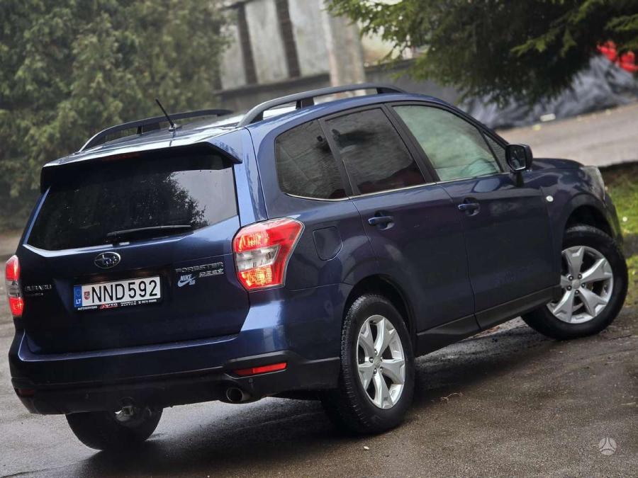 Blue Subaru Forester 2014 in Radviliskis, with an engine capacity of 2.50 L and mileage of 280 thousand km for 7850 €, photo 7 on AUTOMOTO.COM.LV