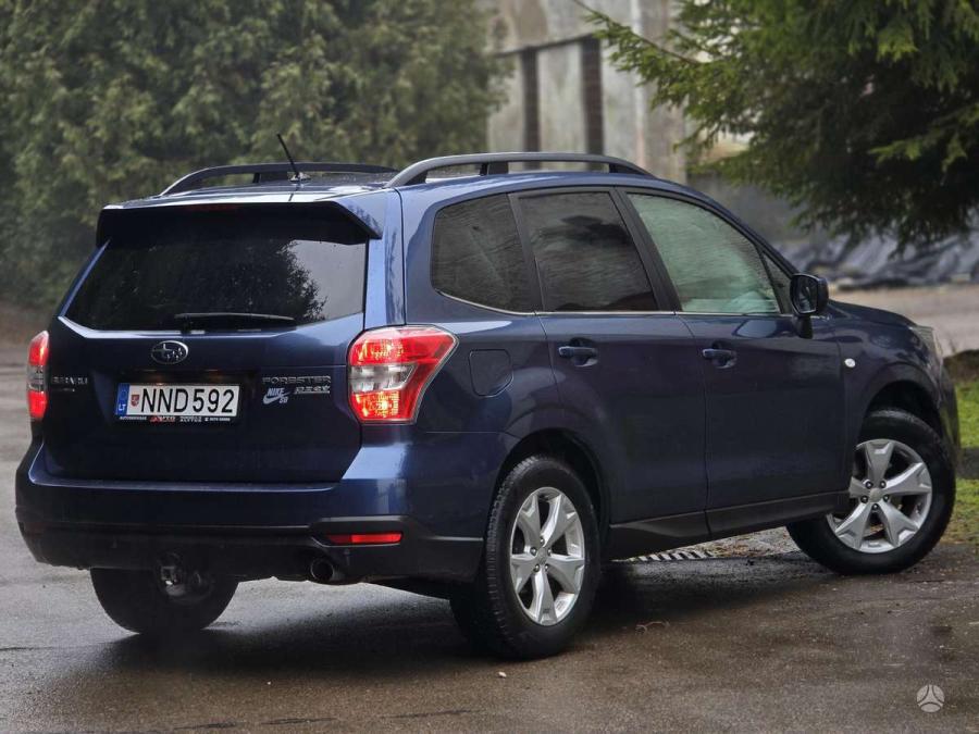 Blue Subaru Forester 2014 in Radviliskis, with an engine capacity of 2.50 L and mileage of 280 thousand km for 7850 €, photo 8 on AUTOMOTO.COM.LV