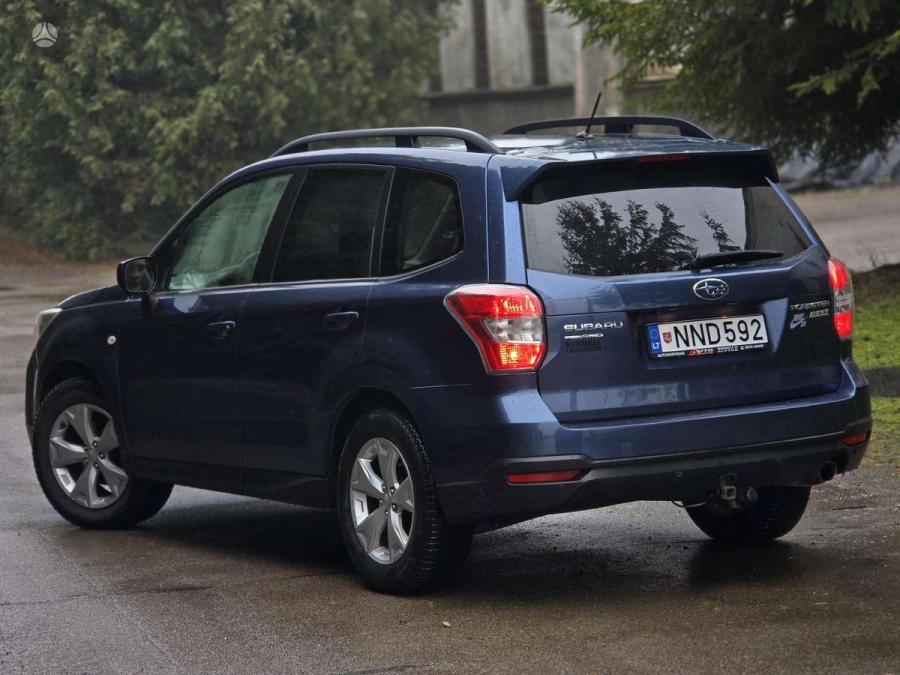 Blue Subaru Forester 2014 in Radviliskis, with an engine capacity of 2.50 L and mileage of 280 thousand km for 7850 €, photo 9 on AUTOMOTO.COM.LV