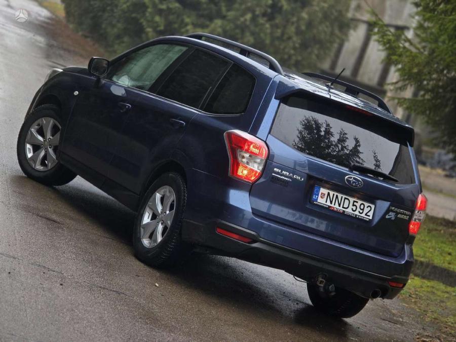 Blue Subaru Forester 2014 in Radviliskis, with an engine capacity of 2.50 L and mileage of 280 thousand km for 7850 €, photo 10 on AUTOMOTO.COM.LV