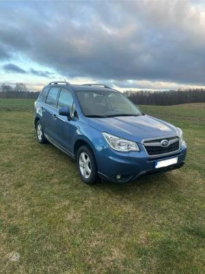 Zils Subaru Forester 2014 Lazdijai, ar dzinēja tilpumu 2.00 L un nobraukumu 290 tūkst. km par 7950 €, foto  vietnē AUTOMOTO.COM.LV