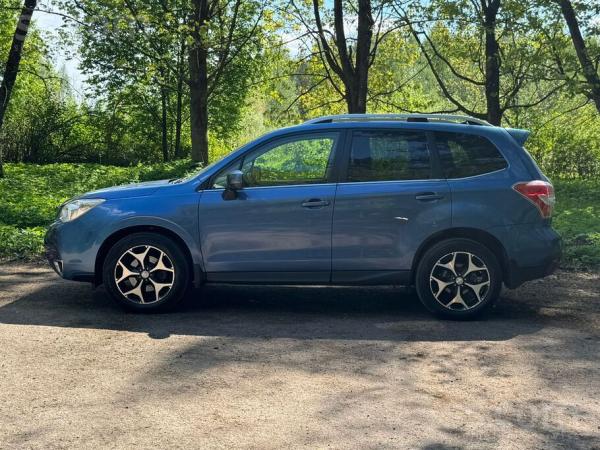 Blue Subaru Forester 2014 in Riga, with an engine capacity of 2.00 L and mileage of 0 thousand km for 10599 €, photo 2 on AUTOMOTO.COM.LV