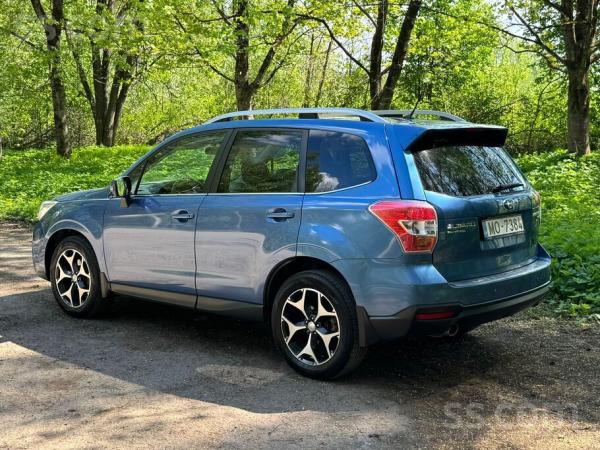 Blue Subaru Forester 2014 in Riga, with an engine capacity of 2.00 L and mileage of 0 thousand km for 10599 €, photo 3 on AUTOMOTO.COM.LV