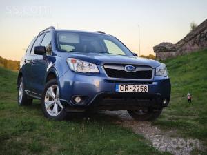 Zils Subaru Forester 2014 Liepāja, ar dzinēja tilpumu 2.00 L un nobraukumu 299 tūkst. km par 6150 €, foto  vietnē AUTOMOTO.COM.LV